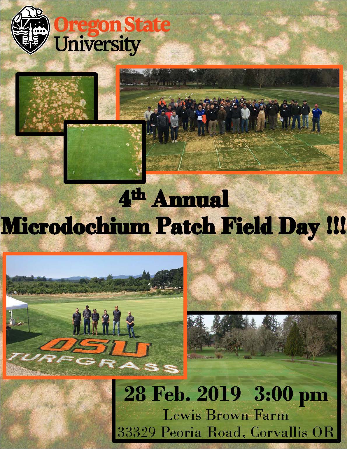 4th Annual Microdochium Patch Field Day – OGCSA Golf Course ...